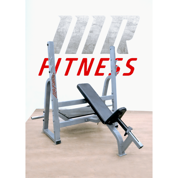Banca Olimpica Inclinada Life Fitness - MR FITNESS